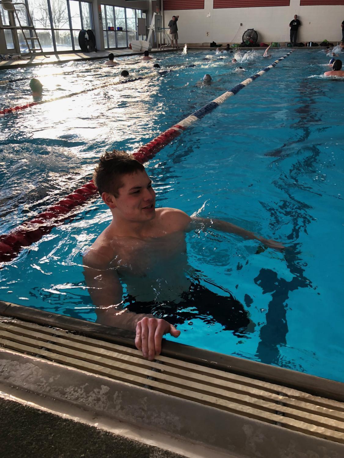 Swimmer shows passion for the sport – The Mount Online